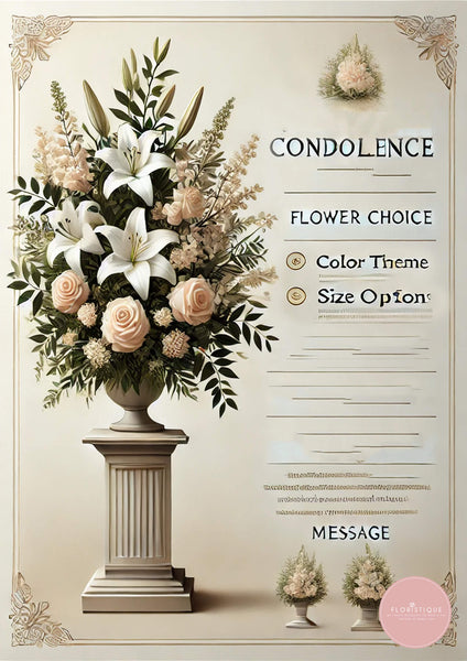 Condolence Bespoke Bouquet